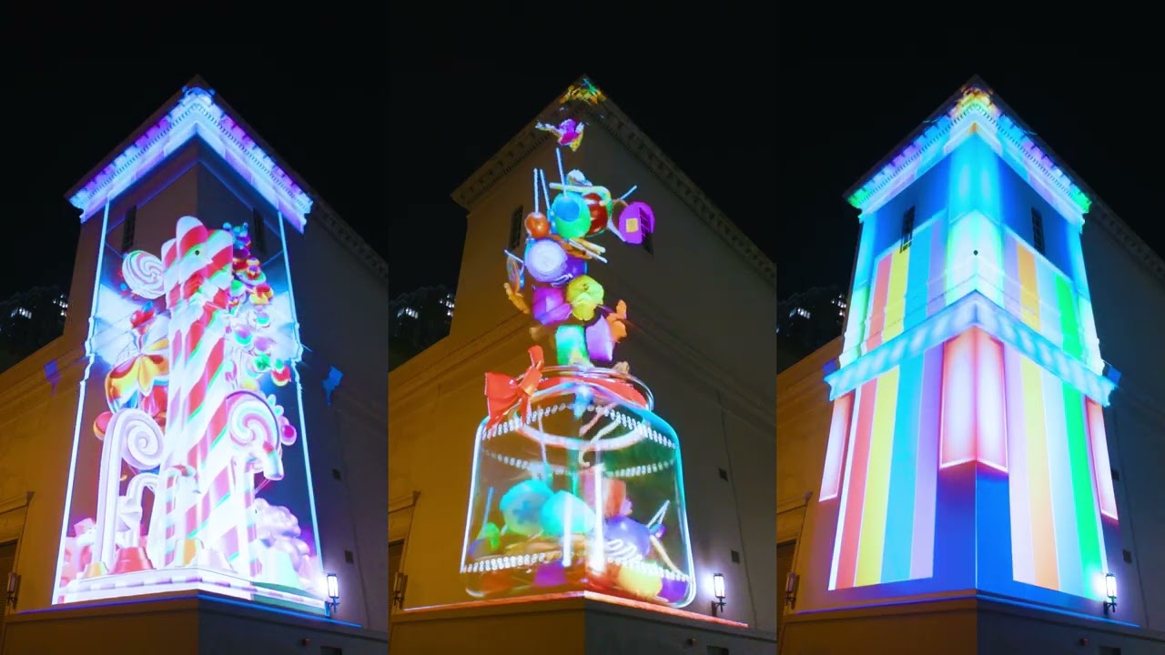 Largest holiday projection mapping show in the country to return to San ...